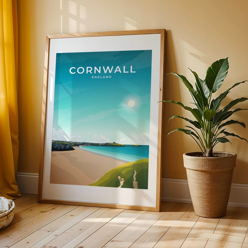 Cornwall Art Print – LUSH VIEW PRINTS