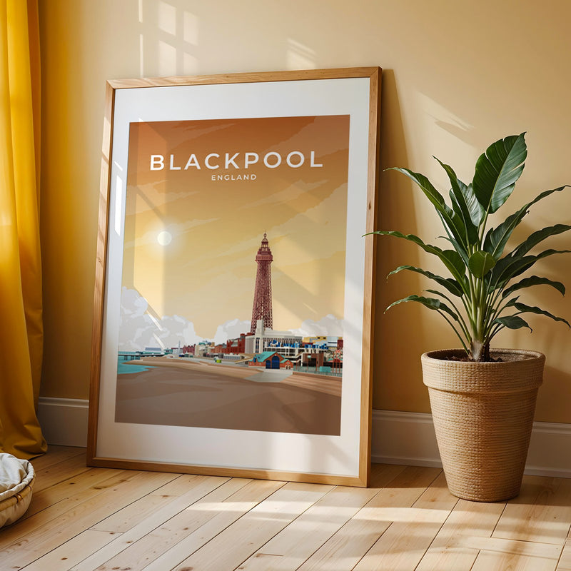 BLACKPOOL PRINT | WALL ART – LUSH VIEW PRINTS