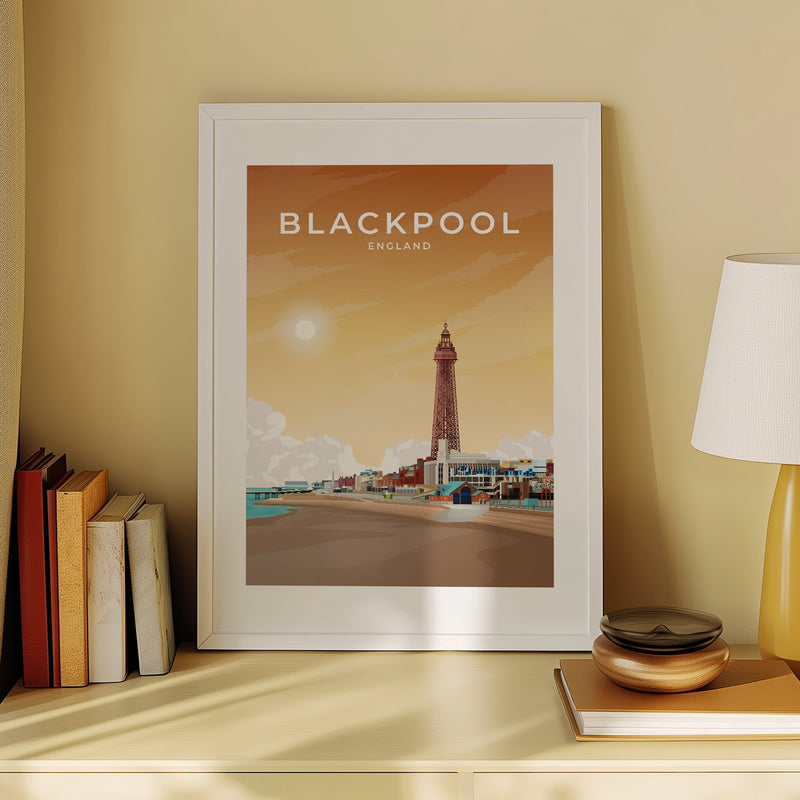 BLACKPOOL PRINT | WALL ART – LUSH VIEW PRINTS