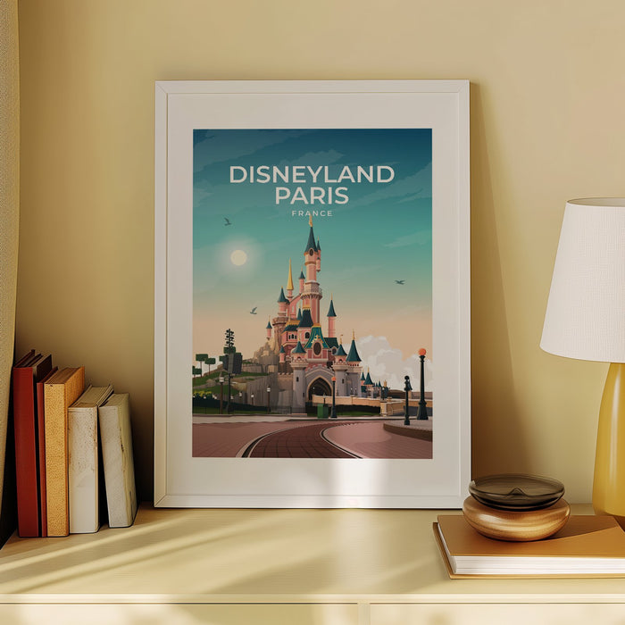 DISNEYLAND PARIS PRINT | WALL ART – LUSH VIEW PRINTS