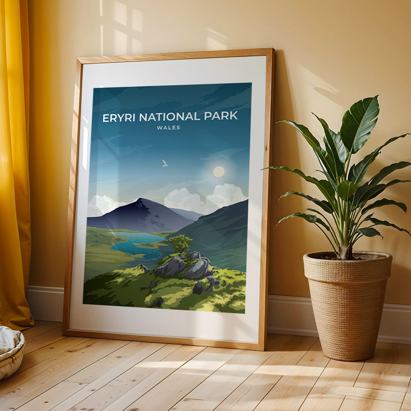 Eryri National Park Art Print – LUSH VIEW PRINTS