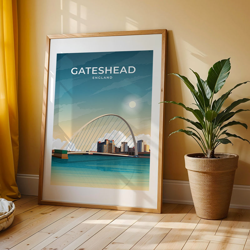 GATESHEAD PRINT | WALL ART – LUSH VIEW PRINTS