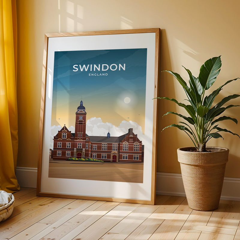 SWINDON PRINT | WALL ART – LUSH VIEW PRINTS