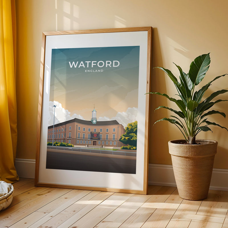 WATFORD PRINT | WALL ART – LUSH VIEW PRINTS